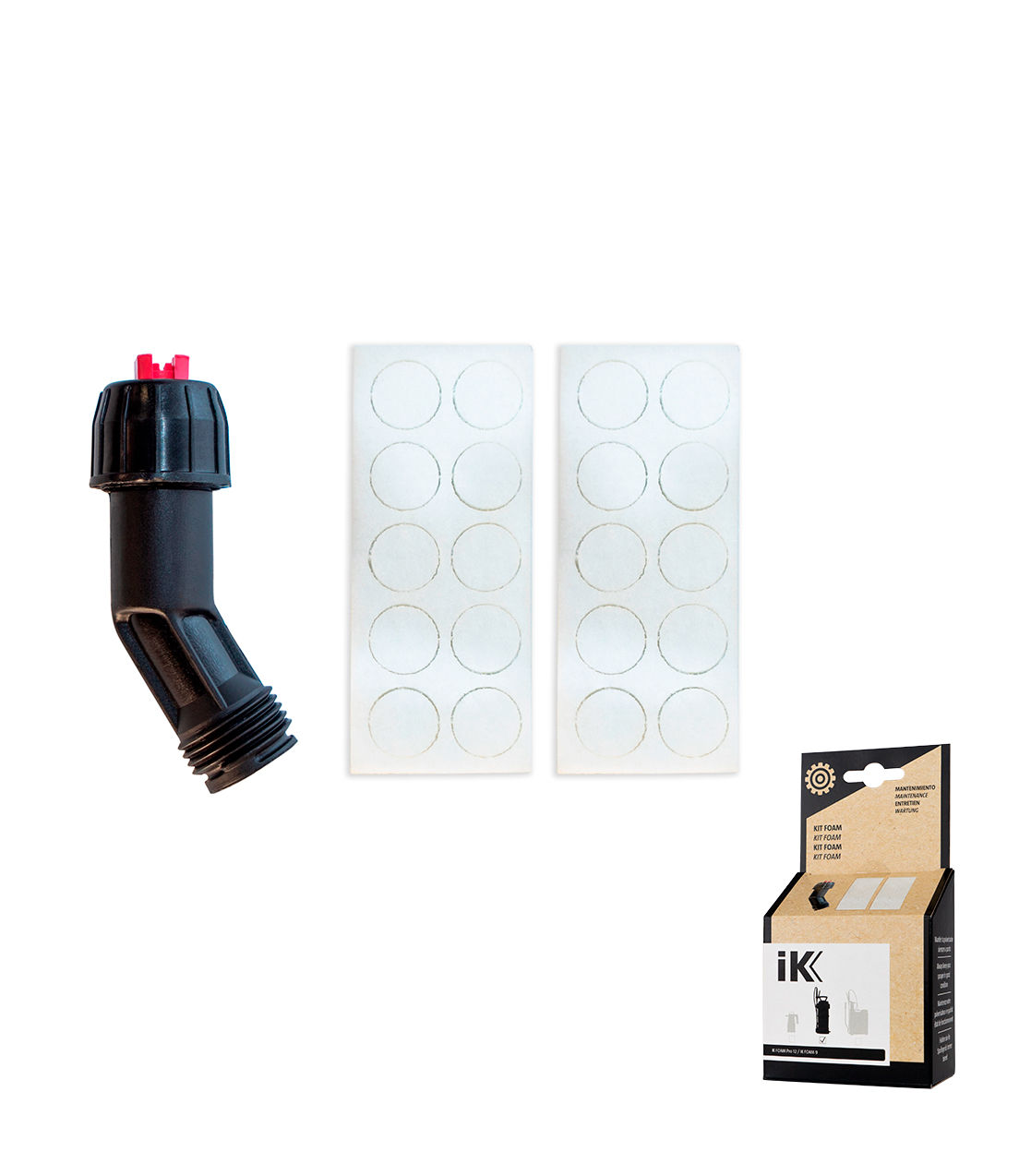 IK Foam 9 and Pro 12 Foam Adapter and Felt Disc Kit – UM Distributors